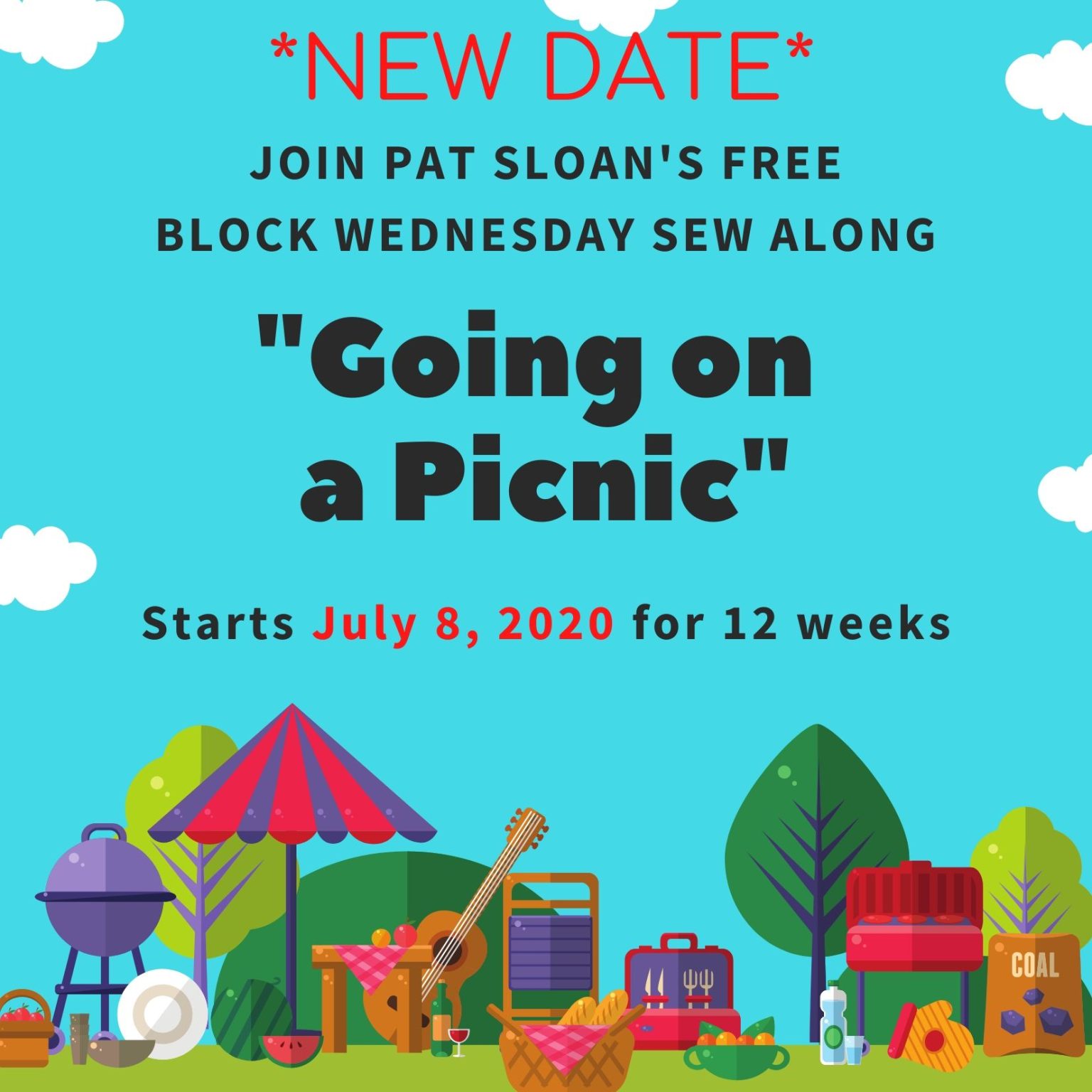 Going on a Picnic Project Page – Pat Sloan Quilts