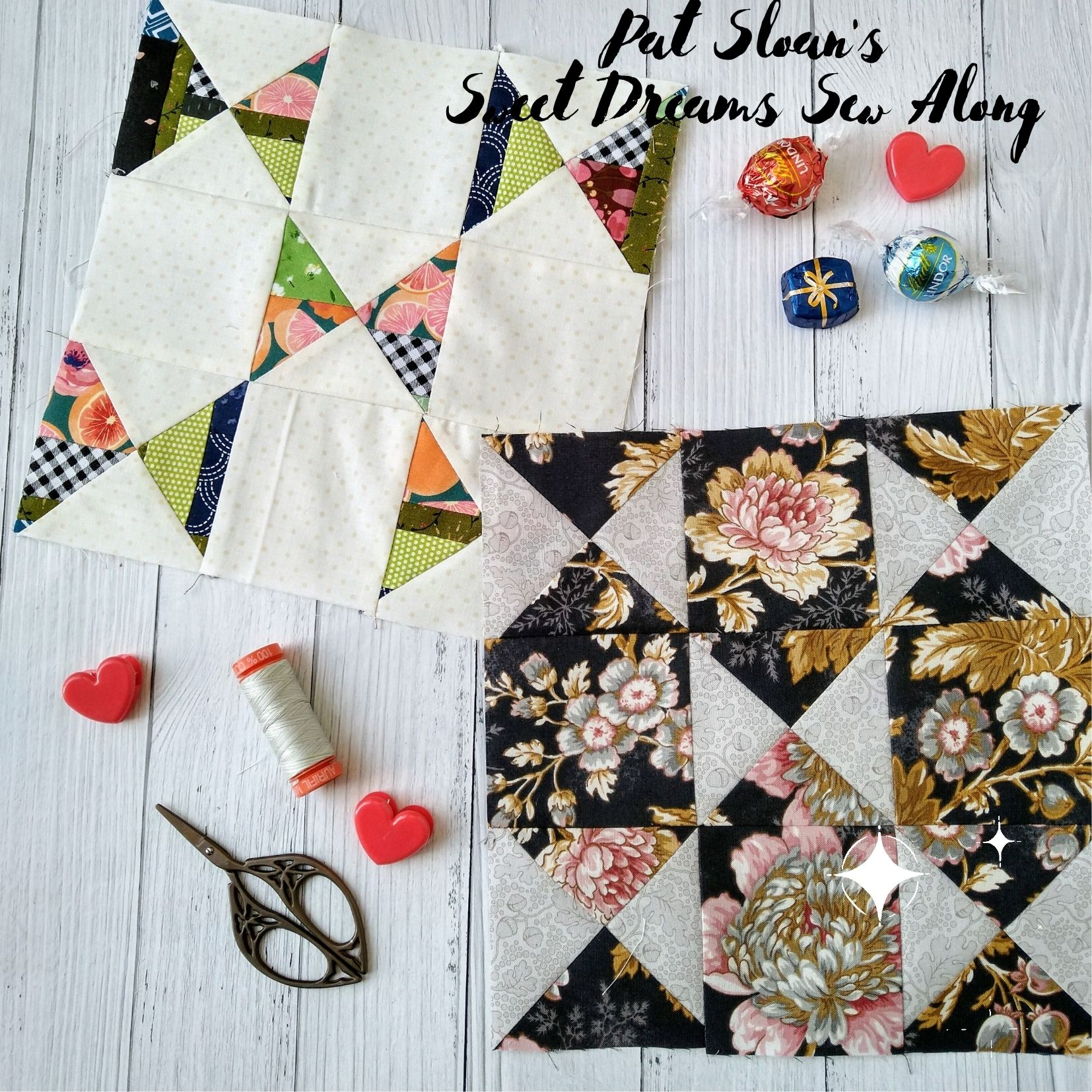 🍬🍭🍰 Sweet Dreams Block #5 & A Goodie Bag! – Pat Sloan Quilts