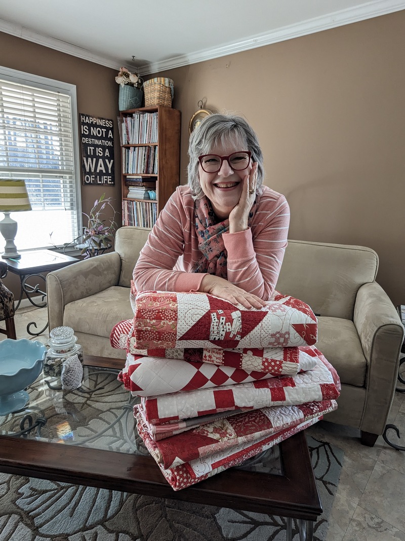 How about a Red and white House tour? & work on your owsl! – Pat Sloan ...
