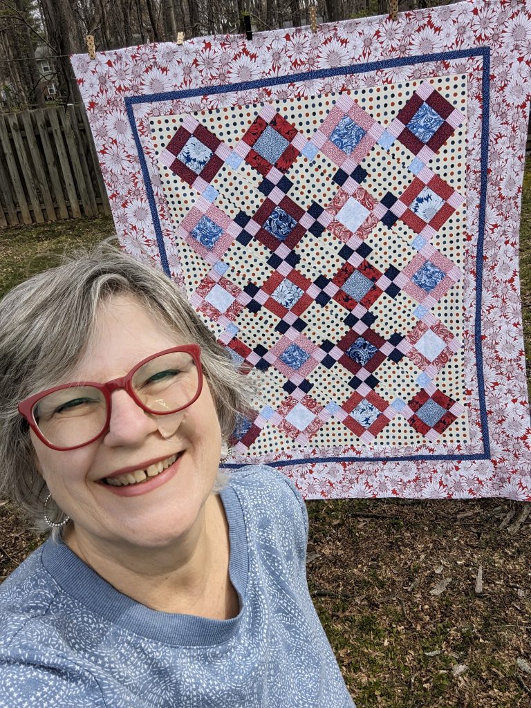 Did I finally finish the March Block a day? – Pat Sloan Quilts