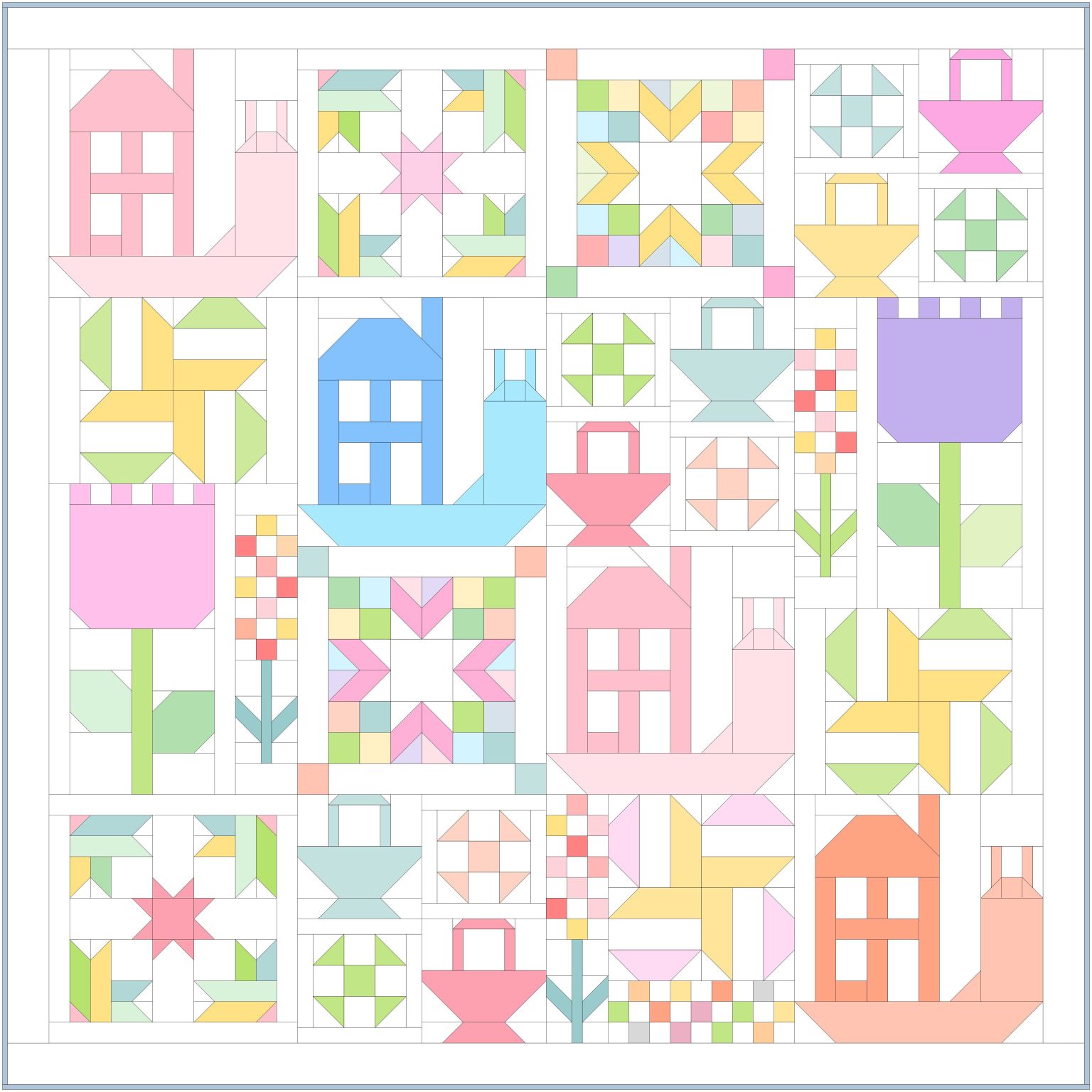 Scrappy Sampler – Pat Sloan Quilts